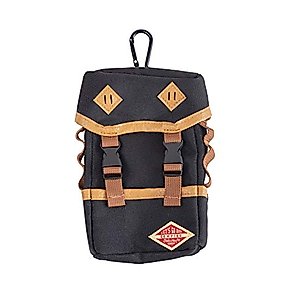 セトクラフト(Seto Craft) Setocraft Pass Pouch Backpack with Carabiner Hook for Commuter and Transportation Card Slot, Size: 4.9 x 1.4 x 7.1 inches (12.5 x 3.5