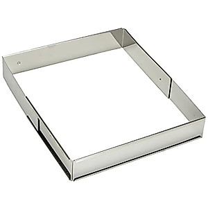 Patisse Adjustable Rectangular Cake Ring