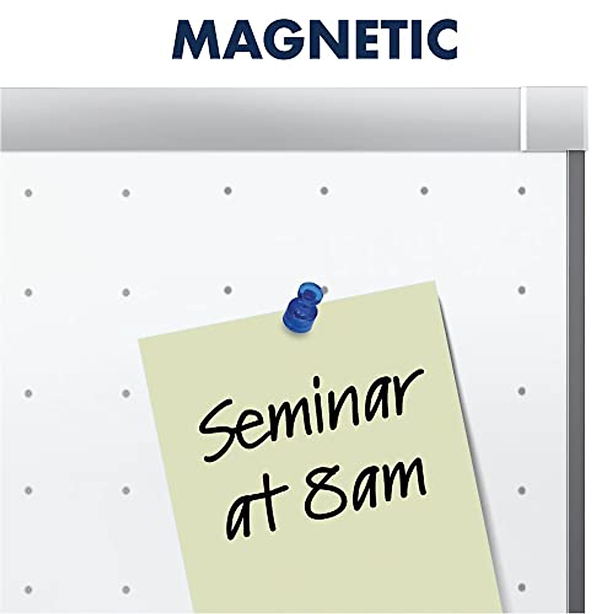 Quartet Magnetic Whiteboard, White Board, Dry Erase Board, 8' x 4', Silver Aluminum Frame, Prestige 2 Total Erase (TEM548A)