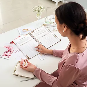 Beautiful Boho Wedding Planner Book and Organizer - Enhance Excitement and Makes Your Countdown Planning Easy - Unique Engagement Gift for Newly Engaged Couples, Future Brides and Grooms,9 X 11 inches