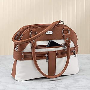 Fox Valley Traders B.Amici Amelia RFID Dome Satchel