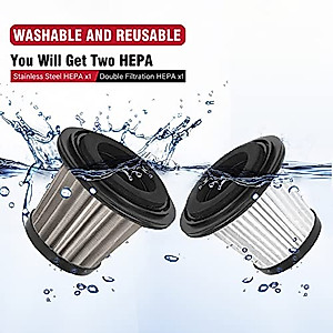 AUTOOMMO Car Vacuum Cleaner Portable 8500PA Car Vacuum High Power with 11.5FT Cord, 12V Handheld Vacuum for Car Home Interior Cleaning, Dry & Wet Use