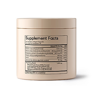 WELLBEL Women Clean Supplement for Hair, Skin, and Nails, Vegan, Gluten Free and Non GMO 90 Count (1 Pack)