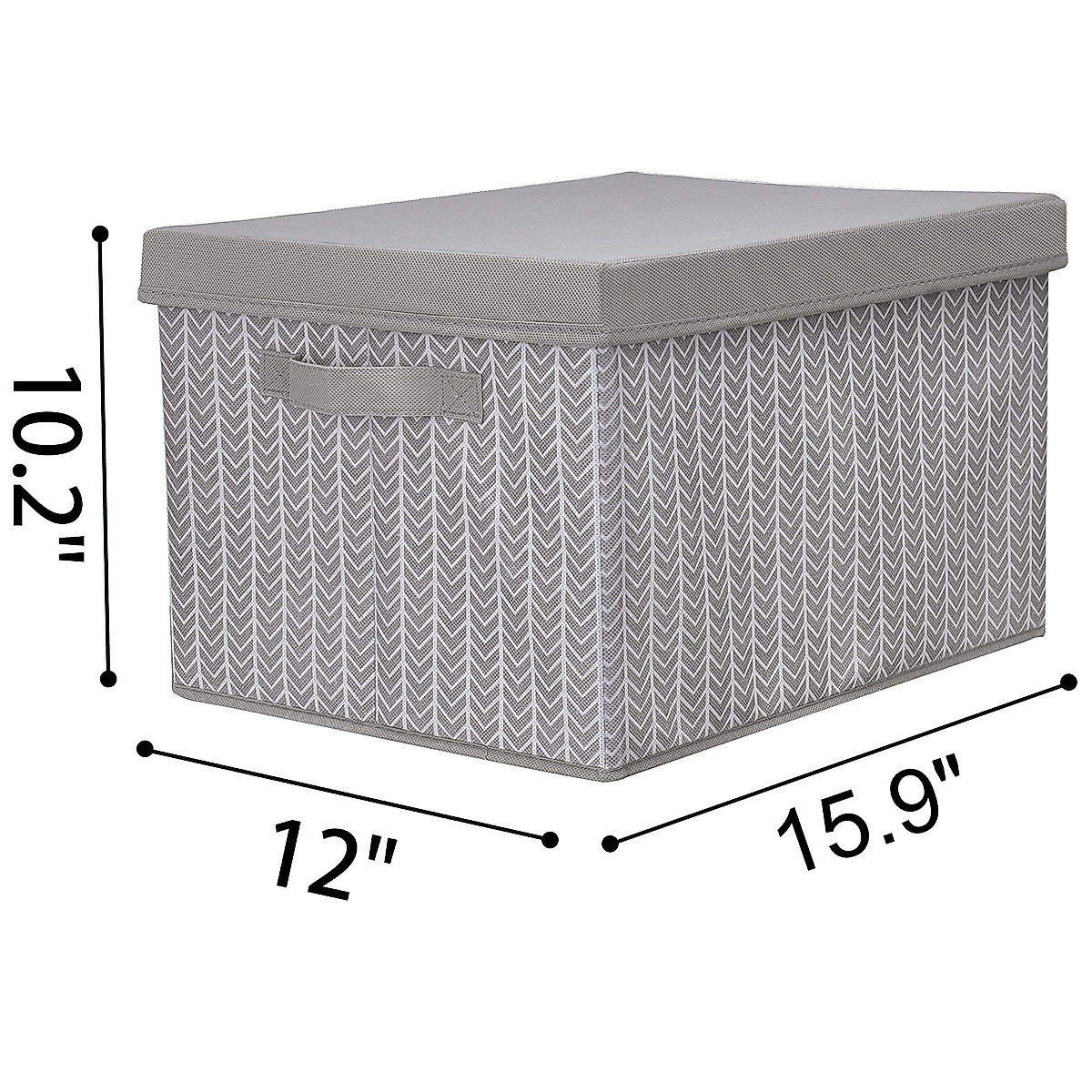 GRANNY SAYS Bundle of 3-Pack Storage Containers & 3-Pack Storage Cubes for Organizing