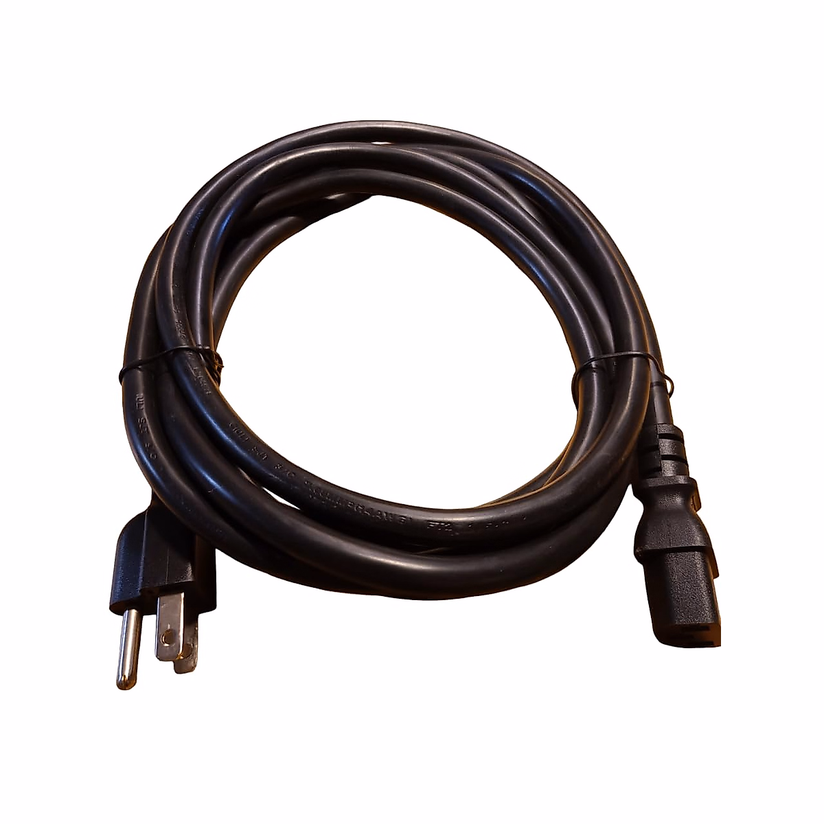 Lew All Fitness Replacement 10 ft Power Cord - Replacement Power Cord for Elliptical Trainers - Power Cord for Spirit, Sole, Fuel, Esprit, and Xterra Ellipticals - Check Description