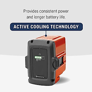 Husqvarna BLi22 40V Battery, 144Wh Lithium Ion Battery 100-Series Power Tools Including Battery Chainsaws, Leaf Blowers and Trimmers, Orange