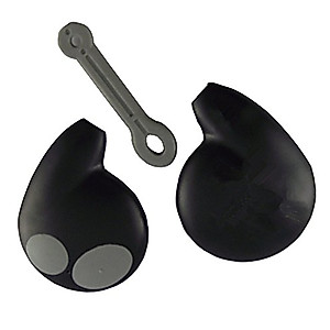 KEMANI New Keyless Remote Entry Fob Shell Car Key Case 2 Button for Lotus Elise Exige Esprit Cobra Replacement