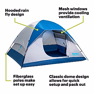Eureka! Tetragon NX 3-Season Family and Car Camping Tent (4 Person)