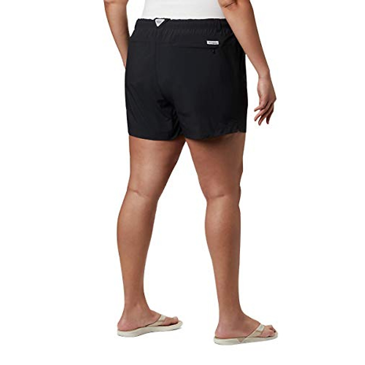 Columbia Women's Backcast Water Short, Black, 3xx5