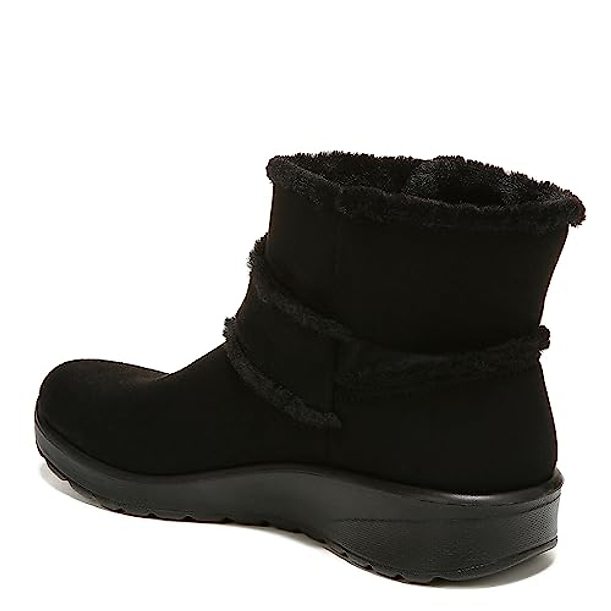 BZees Womens Glaze Ankle Boot, Black, 8.5 Wide US