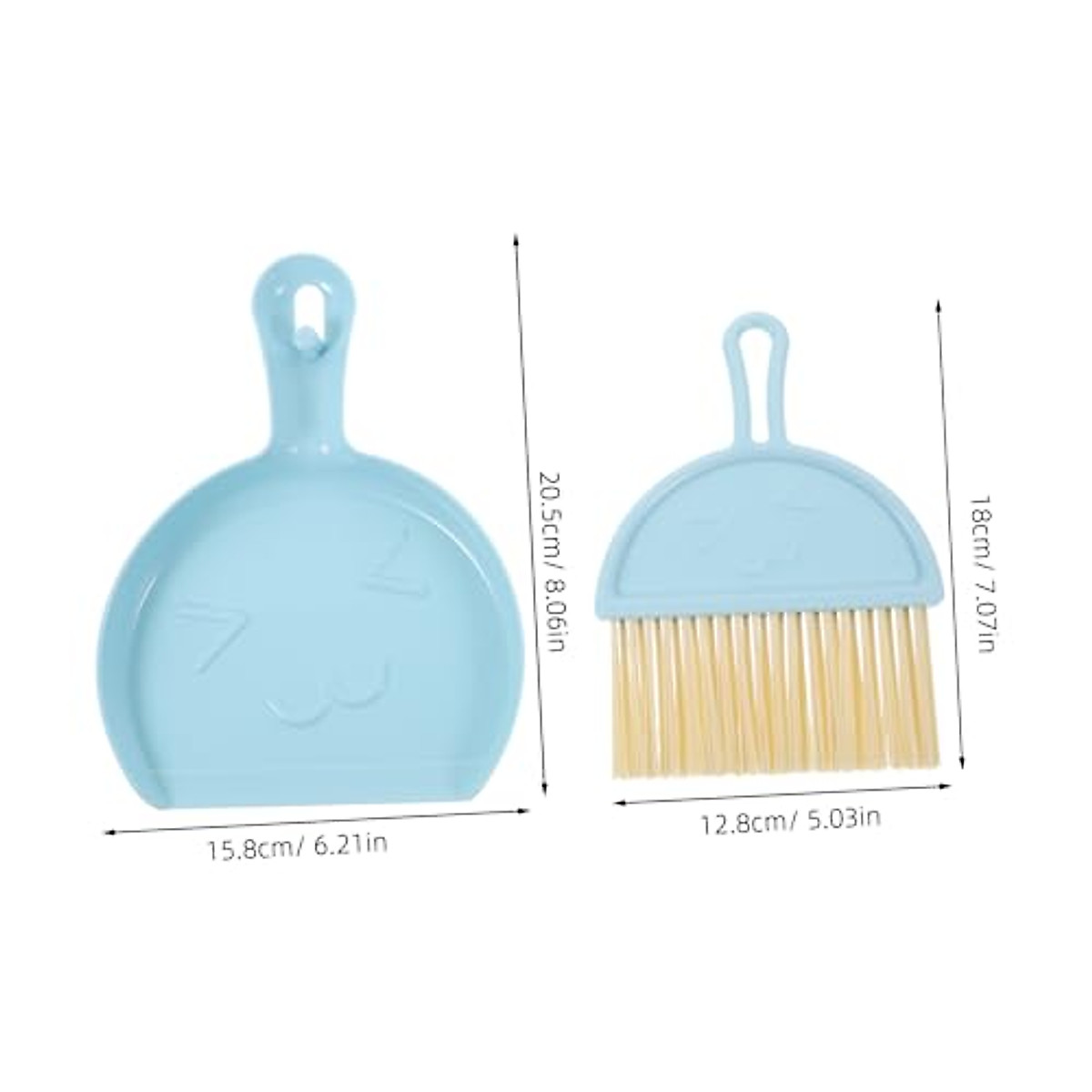 Levemolo 1 Set Broom to Clean up Cars Automotive Brooms Detailing Brush Combos Small Sweeping Countertop Brush Small Cleaning Brush Multi-Function Whisk Broom Desk Cleaner Brush Blue Pp