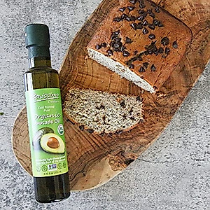 Benissimo 100% Pure Organic Avocado Oil, Cold Pressed, Allergen Free, Organic and Non-GMO Cooking Oil, 8.45 Fl Oz