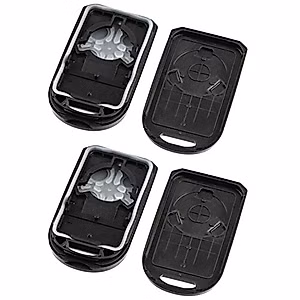 Key Fob Keyless Entry Remote Shell Case & Pad fits Honda Odyssey 2005 2006 2007 2008 2009 2010, Set of 2