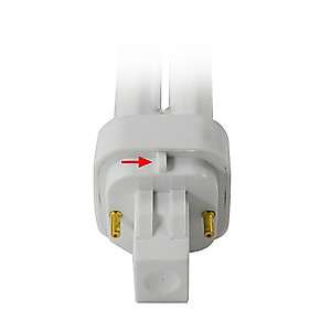 SYLVANIA 20691/21117 - CF13DD/827/ECO - 13 Watt CFL Light Bulb - Compact Fluorescent - 2 Pin GX23-2 Base - 2700K -