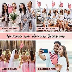 Sneaky Booze XL Engaged Foam Ring Finger Bachelorette Party Bash For Bride To Be Engagement Party Bridal Shower Bridesmaid Tribe Favors Perfect Wedding Accessories Photo Prop 2 Pack