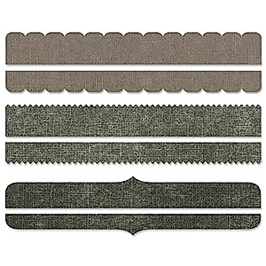 Sizzix Thinlits Die Set 6PK-Decorative Trims by Tim Holtz, 665435, Multicolor