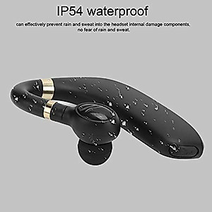 Bluetooth Earphone,Multifunction A10 Wireless Bluetooth 5.0 Headset EarHook Waterproof Earphone,Wireless Earbuds in-Ear Headphones Support Handsfree