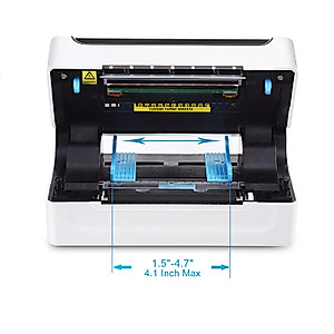 Leoity Thermal Label Printer, Shipping Label Printer for UPS, USPS, USB Connected Commercial Direct Label Maker Compatible with Shopify, Ebay, Amazon&Etsy-Windows&Mac Systems Supported (Not Bluetooth)