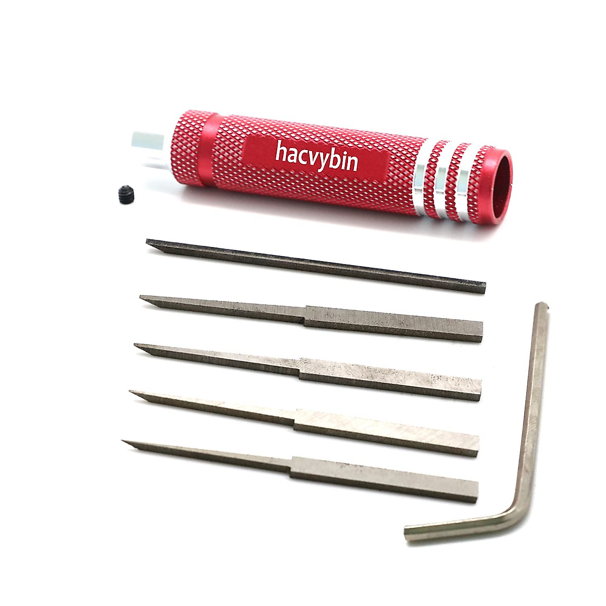 Prime Model Scriber Model kit Resin Carved Scribe Tool line Hobby Cutting Tool Chisel 5 Blades for RC Car/Drone Repair