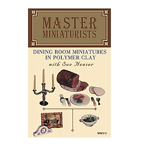 MM23: Dining Room Miniatures in Polymer Clay