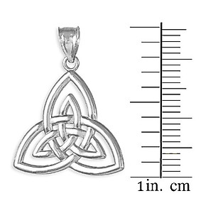 Silver Celtic Triquetra Pendant