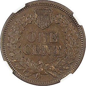 1864 L Indian Head Cent AU 55 BN NGC Penny 1c US Coin SKU:IPC7518