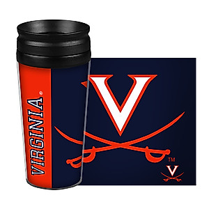 NCAA Virginia Tech Hokies Hype Full Wrap Travel Tumbler, 14-ounce