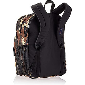 JanSport Big Student Backpack (Black) (Camo Buckshot)