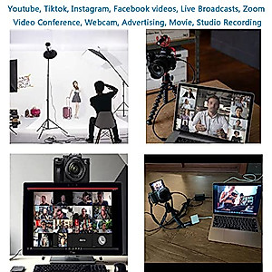 F1TP ACK-E18 AC Power Supply Adapter DR-E18 DC Coupler Kit for Canon EOS Rebel T6i T7i SL2 SL3 RP R10 T6s T8i 77D 200D 250D 750D 760D 800D 850D Cameras.