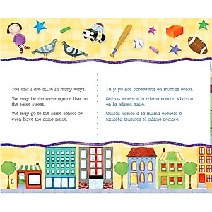 I'm Like You, You're Like Me / Yo soy como tú, tú eres como yo: A Book About Understanding and Appreciating Each Other/Un libro para entendernos y apreciarnos (Spanish and English Edition)