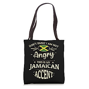 Jamaica Flag Souvenirs for Jamaicans Men & Women Tote Bag