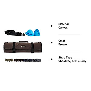 Baobab County Knife Roll Bag (Brown)