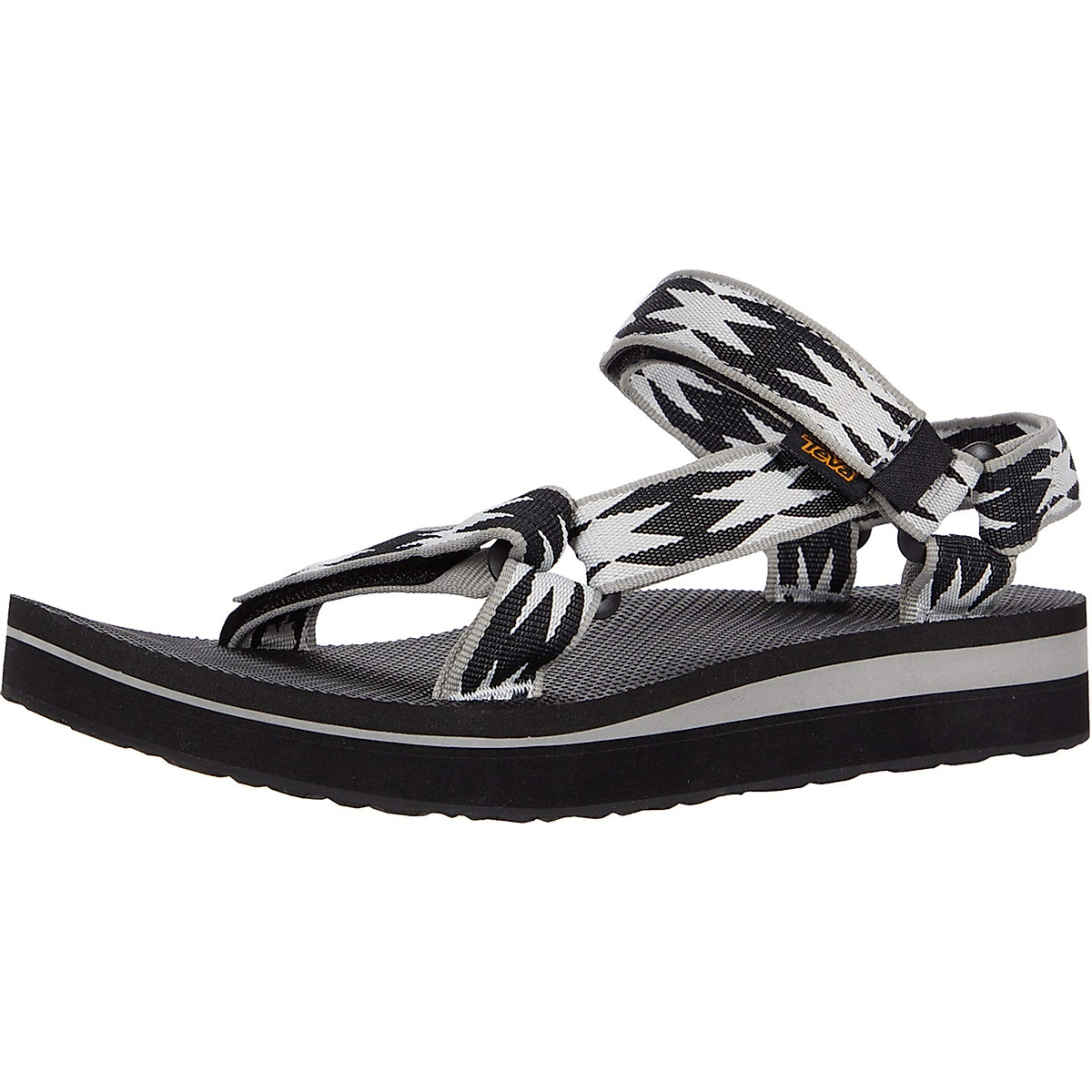 Teva Women's MIDFORM Universal Sandal, HALCON Black Multi, 6