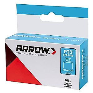 Arrow 225 P22 5/16" Staples (5,000/pk) (3)