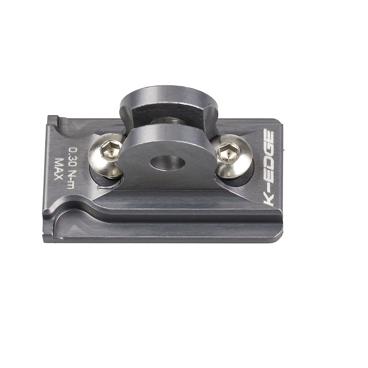 K-Edge Niterider Light Adapter Gunmetal, One Size