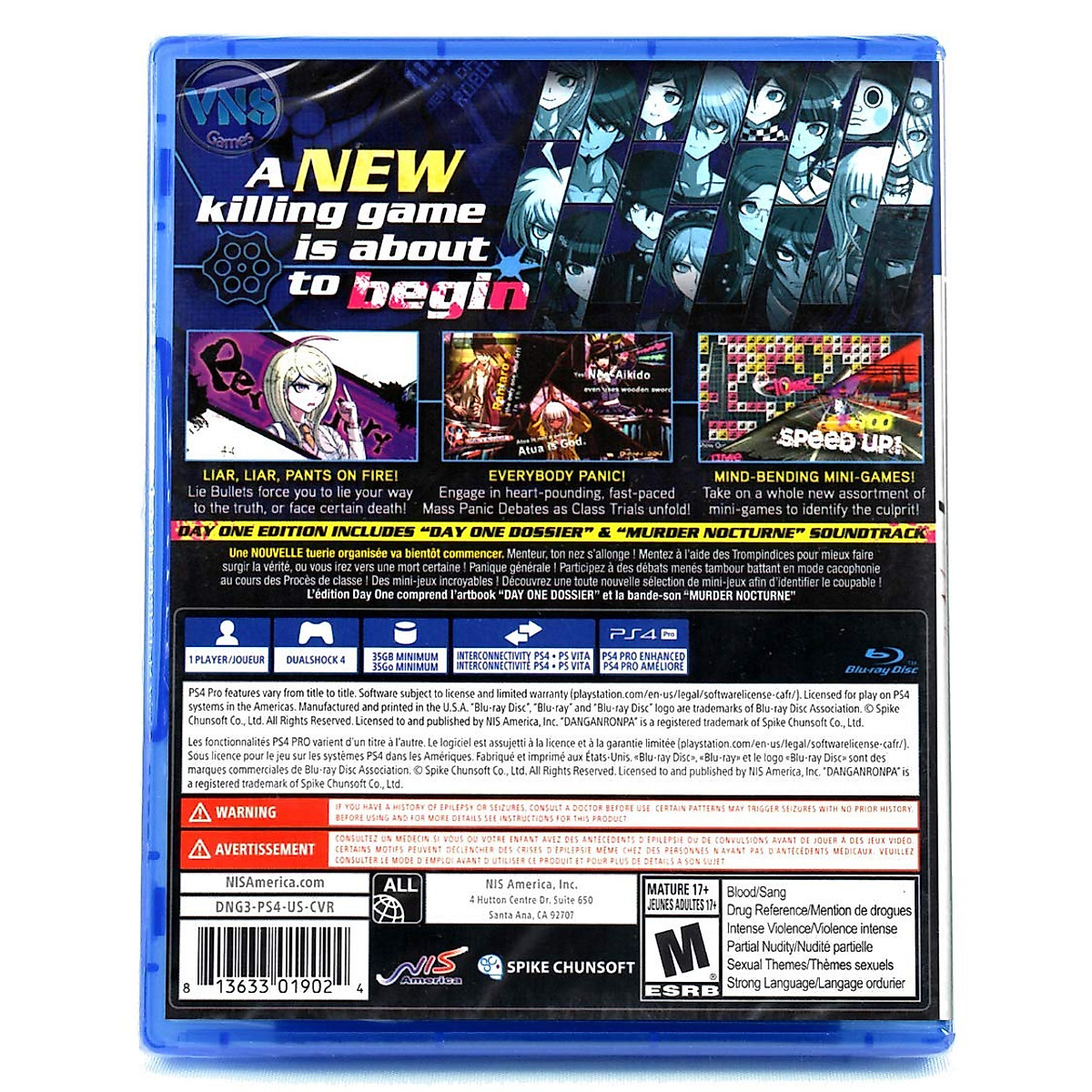 Danganronpa V3: Killing Harmony - PlayStation 4