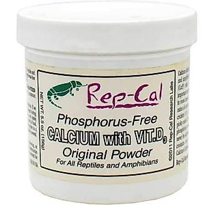 RepCal Calcium with Vitamin D3 and PhosphorusFree (5.5oz)