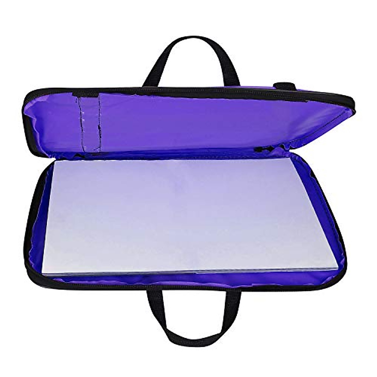 ITODA A3 Art Portfolio Carry Case Bag Drawboard Tote Handheld Storage Portable Shoulder Lightweight Box for 8k Sketch Pad Artist Drawing Painting Supplies