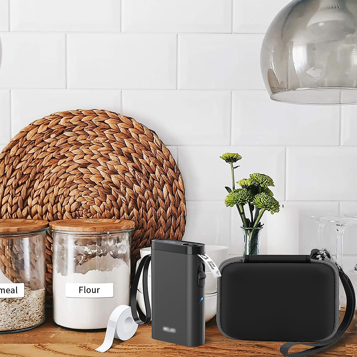 Leayjeen Printers Case Compatible with Phomemo/Memoking/Ponek/SUNLONG M02 Portable Pocket Printer and Mini Bluetooth Wireless Thermal Sticker Printer(Case Only)