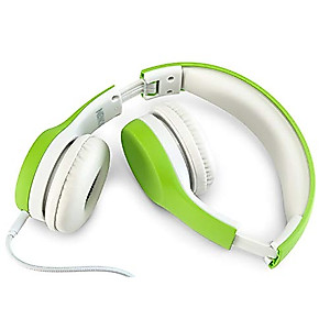 Nenos Kids Headphones Children’s Headphones for Kids Toddler Headphones Limited Volume (Green)