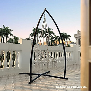 Zupapa X Hanging Hammock Chair Stand Only for Air Chair Porch Swing, Heavy Duty Outdoor Indoor Use