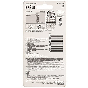 Replacement Heads by Braun Series 5 52B Cassette