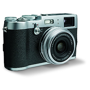 FUJIFILM premium compact digital camera X100T Silver FX-X100T S [International Version, No Warranty]