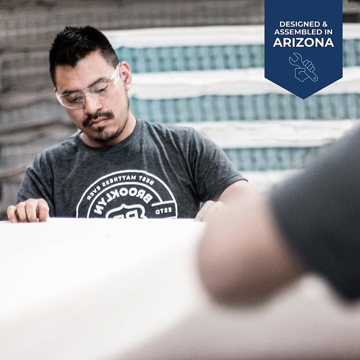 Arctic Dreams 10" Hybrid Cooling Gel Mattress with Quick Response Gel Infused Memory Foam, Full XL