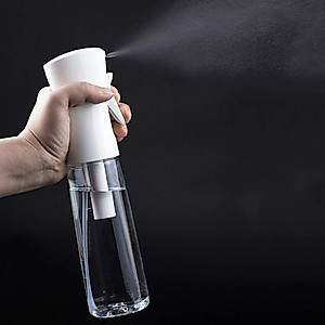 ZeroStage 2 Pack 300ml Water Spray Bottles for Hair Face Plant Mister Continuous Pressurized 360 Fine Mist Sprayers Beauty Salon Supply Clear 10 oz