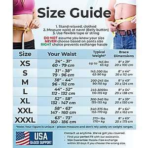 Sparthos Back Support Belt [Size Small] x Ice Packs for Injuries [Size Med]