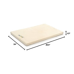 My First Pack N Play Mattress Pad or Mini Crib Pad, 38-1/2" x 24" x 1-1/2"