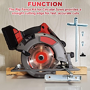 49-22-4146 for MilwaukeeCircular Saw rip fence guide KIT REPLACES 6405-6, 6390-20, 6390-21, 6394-21, 6460 skateplate circular saw guide