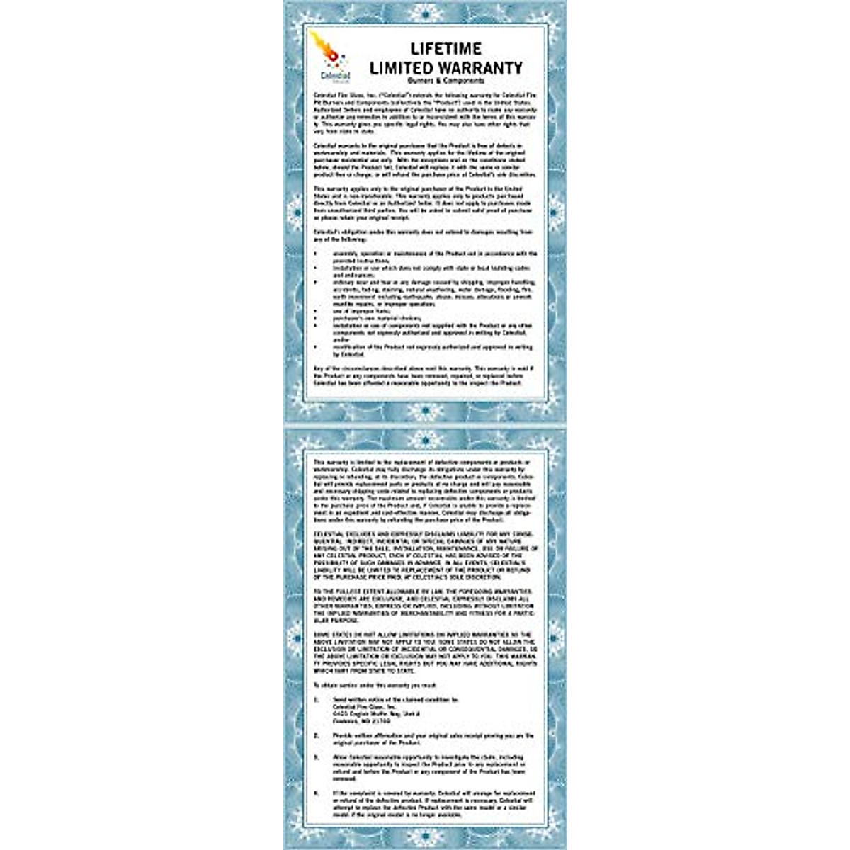 Celestial 6" Round Fire Pit Burner Ring, Stainless Steel, Single Ring