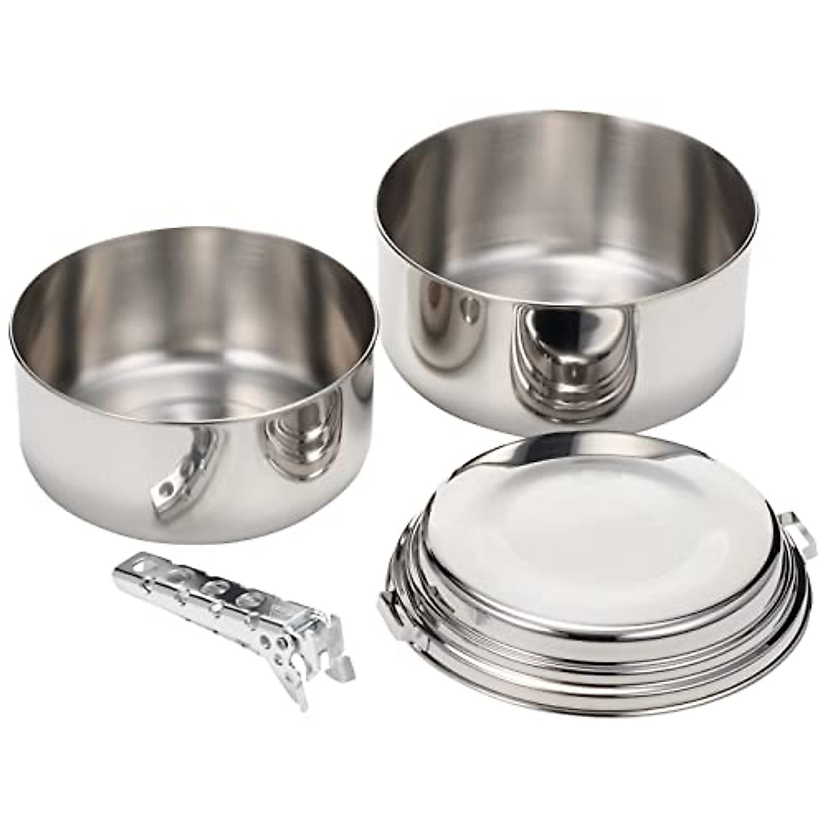 MSR Alpine 2 Stainless Steel Camping Pot Set